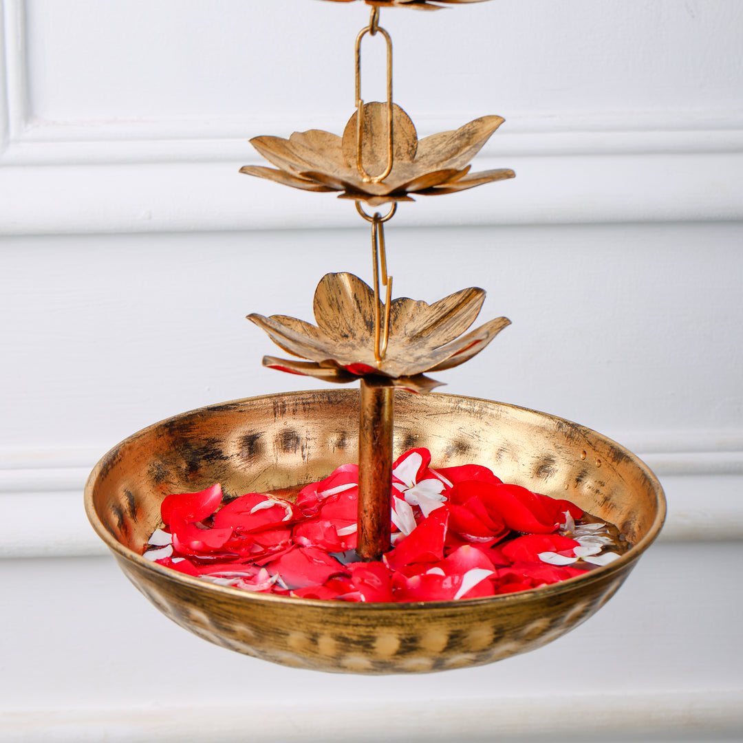 Flower Hanging Urli – Coral Tree