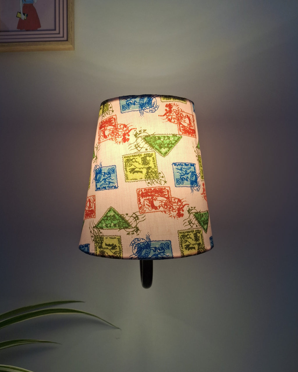 The Stamp Lamp Shade Wall Lights – Coral Tree