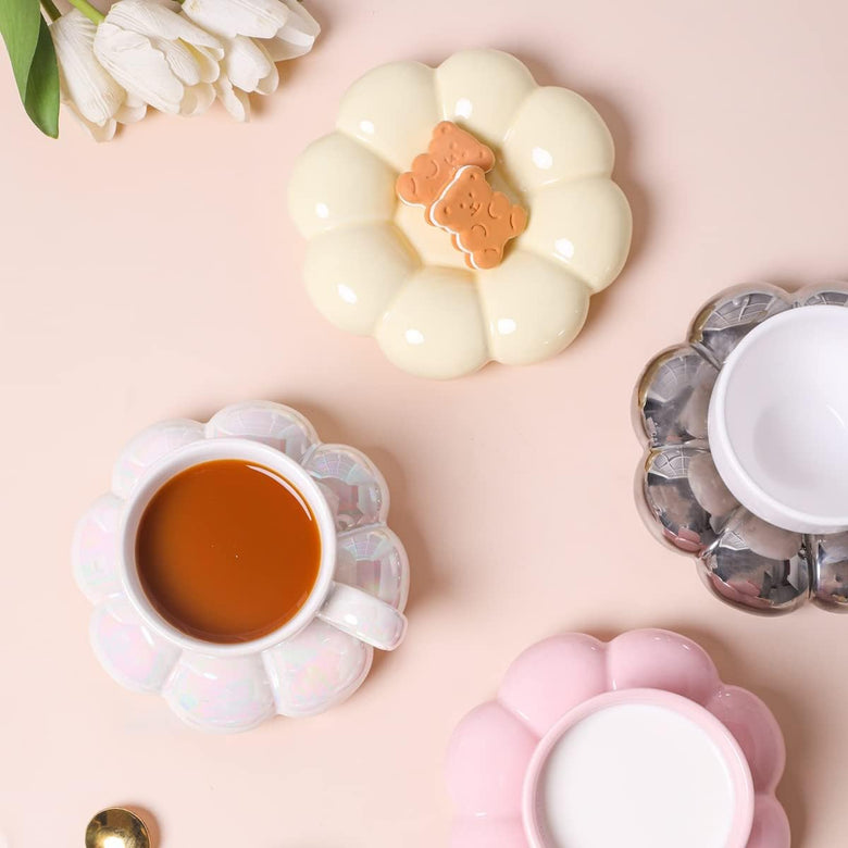 ceramic bubble tea cup set – Coral Tree