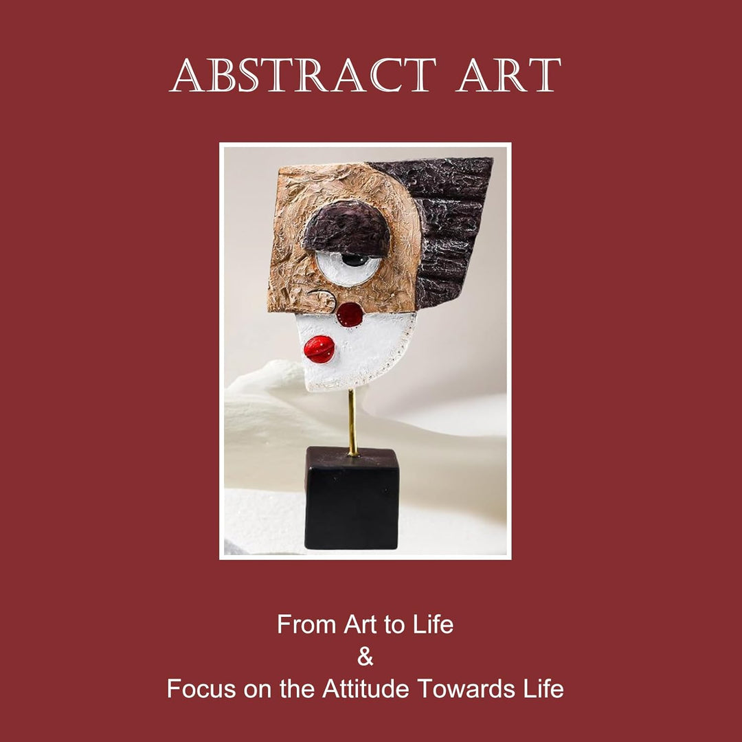 The Smile Resin Face Table Decor – Coral Tree