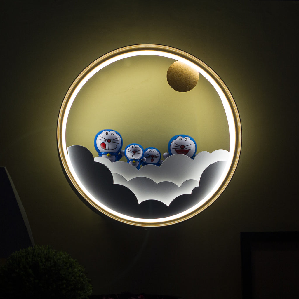 Doraemon Family LED Wall Light – Coral Tree