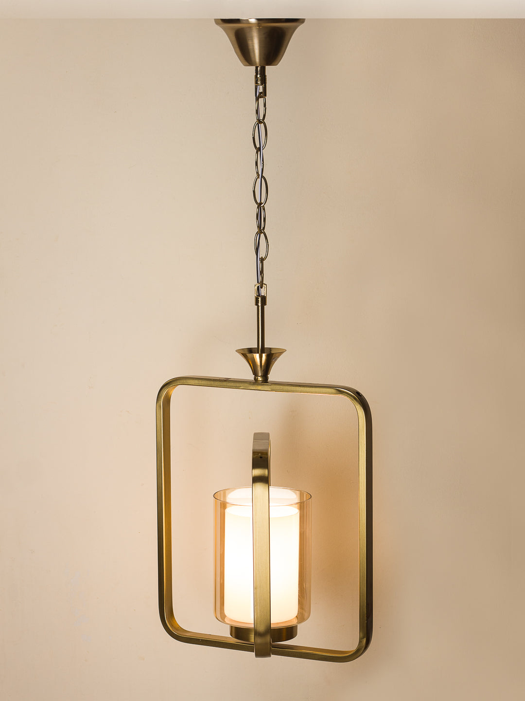 Square Metal Pendant Light – Coral Tree