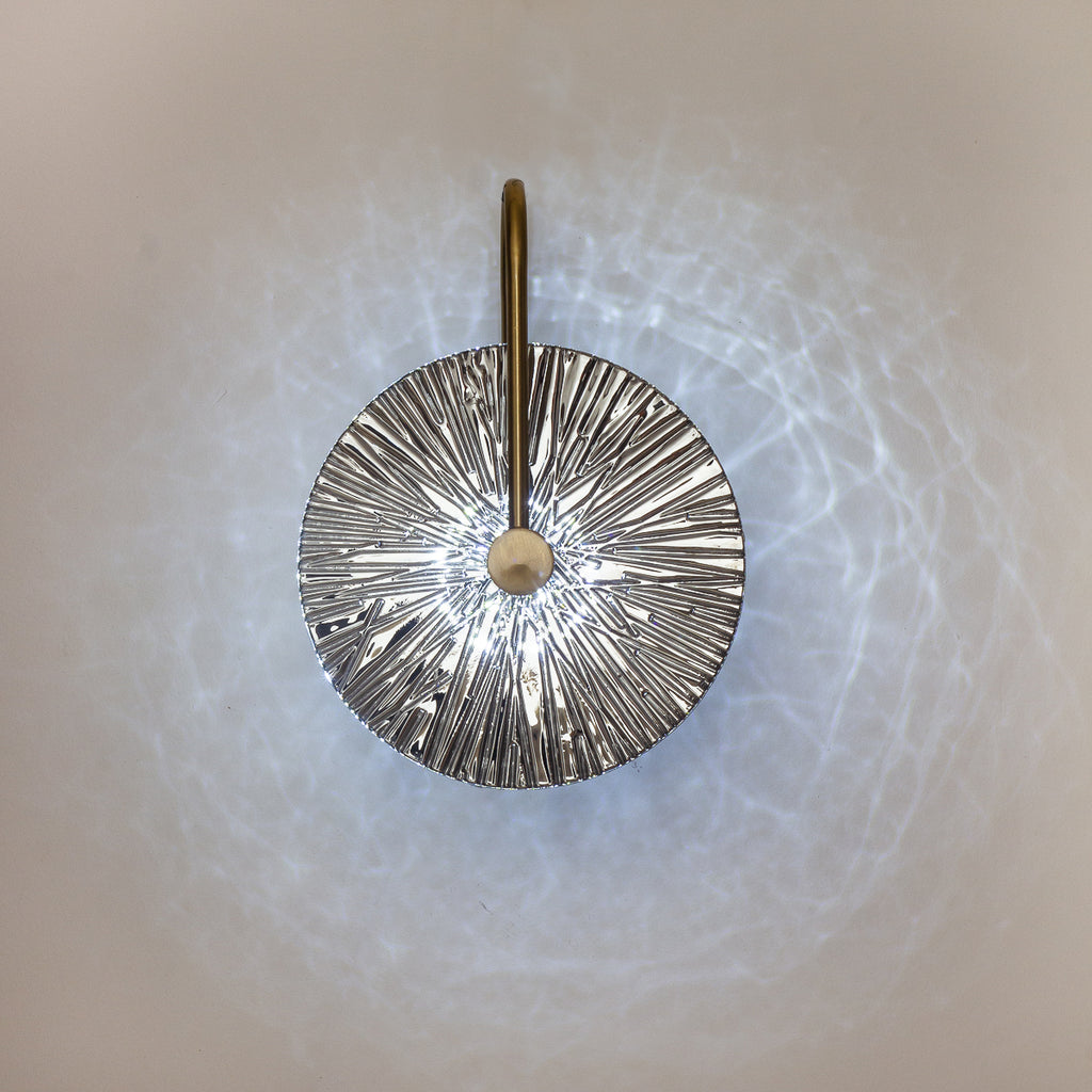 LED Glass Mattel Wall Light In 3 color shades effect in Back Wall ...