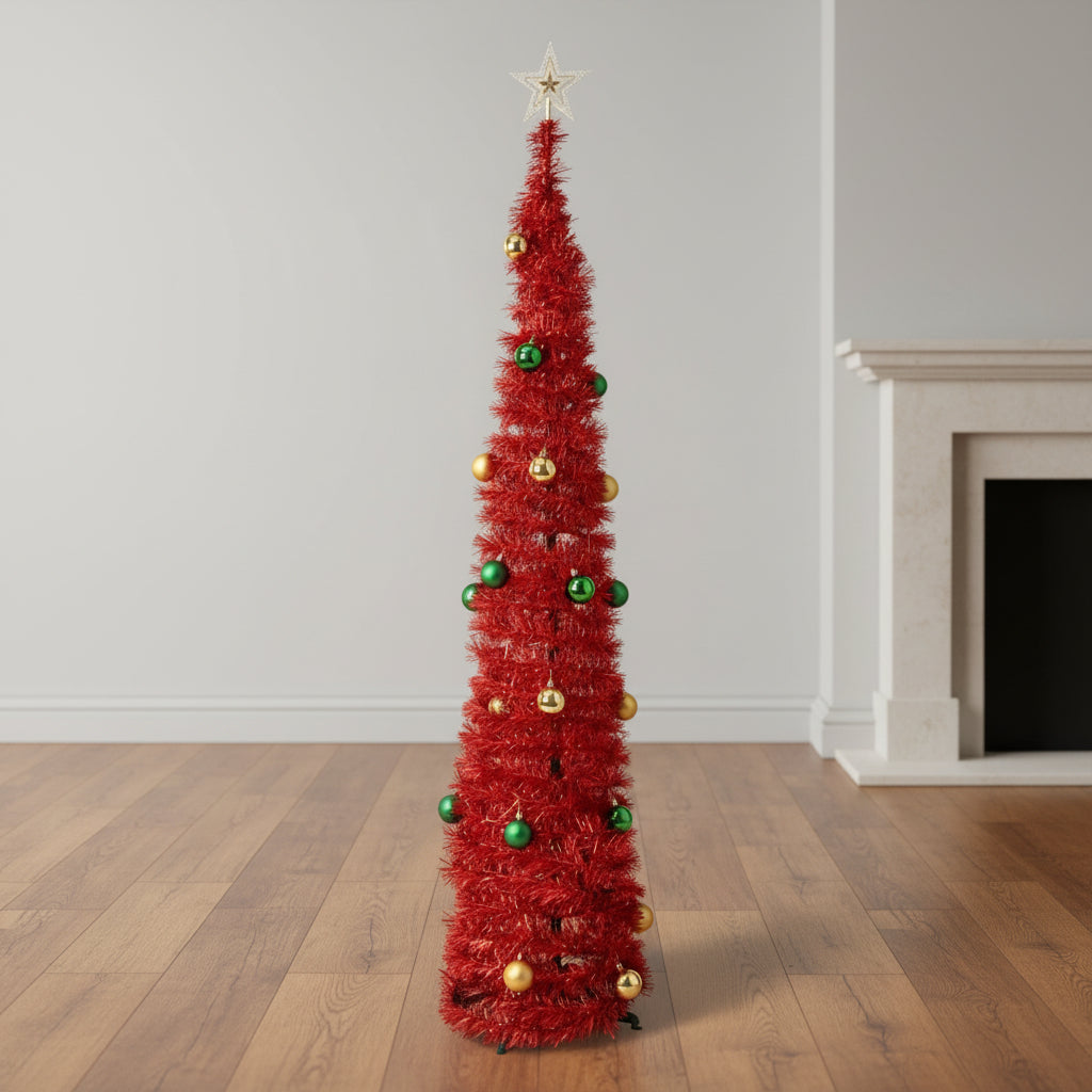 Collapsable ready to install Christmas tree – Coral Tree