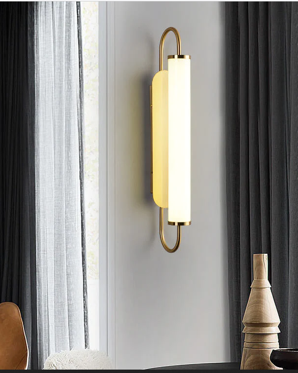 Post-modern Long Cylindrical wall light – Coral Tree