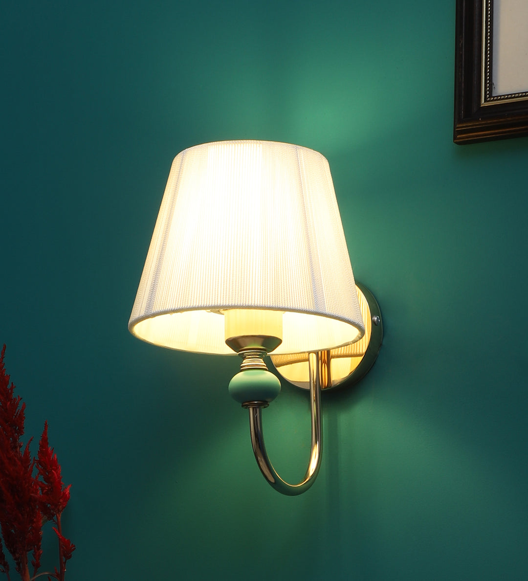 Designer Lighting Golden Finish Wall Light – Coral Tree