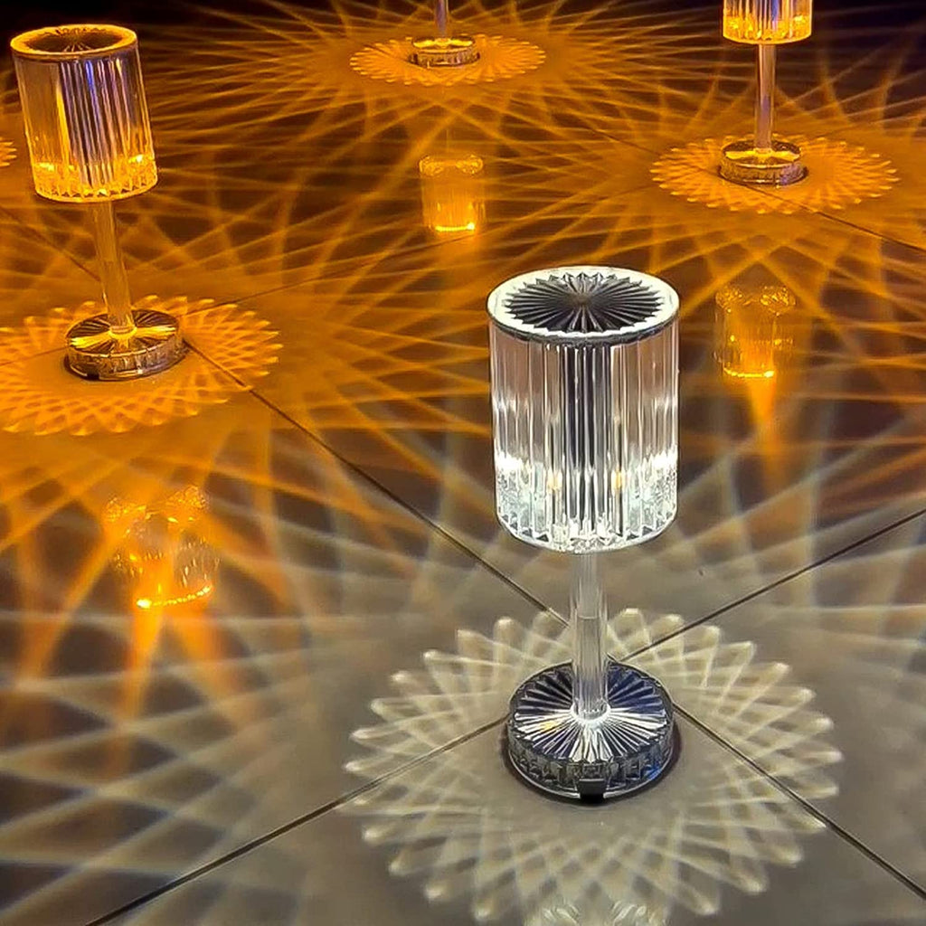 LED Crystal Table Lamp – Coral Tree