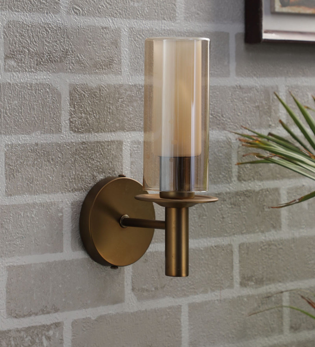 Designer Antique Brass Finish Wall Light – Coral Tree