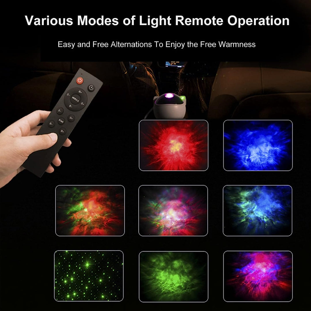 Astronaut Galaxy Ceiling Light Projector with Timer – Coral Tree